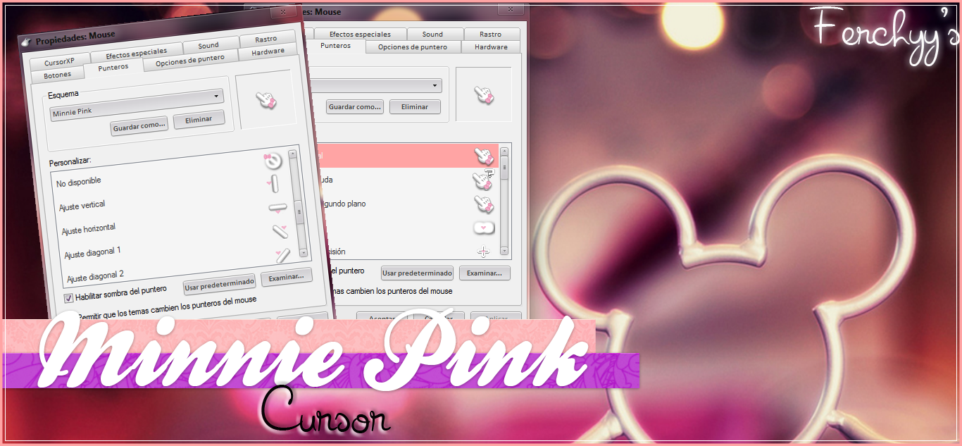 Cursor-Minnie Pink by FeerChyys on DeviantArt