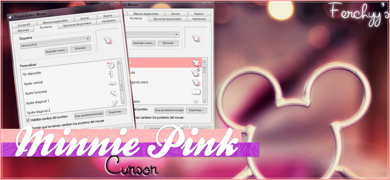 Cursor-Minnie Pink by FeerChyys on DeviantArt