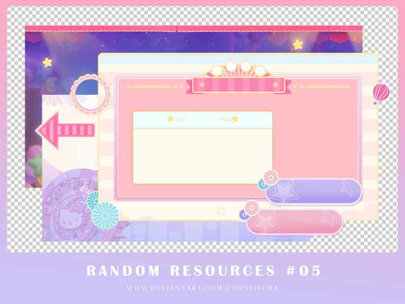 RANDOM RESOURCES#05 by chunlivora on DeviantArt