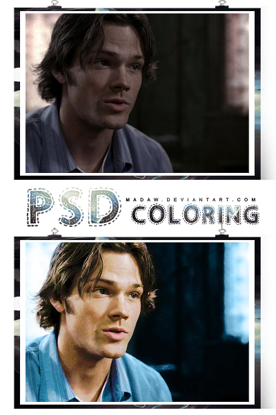 PSD COLORING BY MADAW - JARED PADALECKI by MADAW on DeviantArt