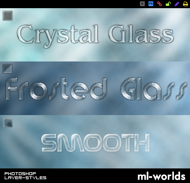Glass Layer Styles by ML-Worlds on DeviantArt