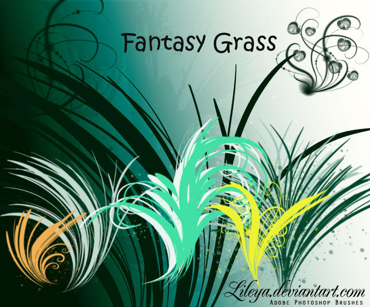 Fantasy Grass by Lileya on DeviantArt