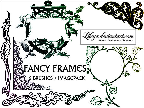 Fancy Frames by Lileya on DeviantArt