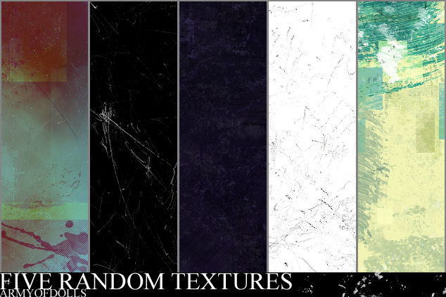 5 Random Textures by armyofdolls on DeviantArt