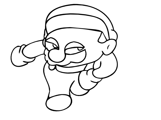 Mario run cycle (again) by greenate on DeviantArt