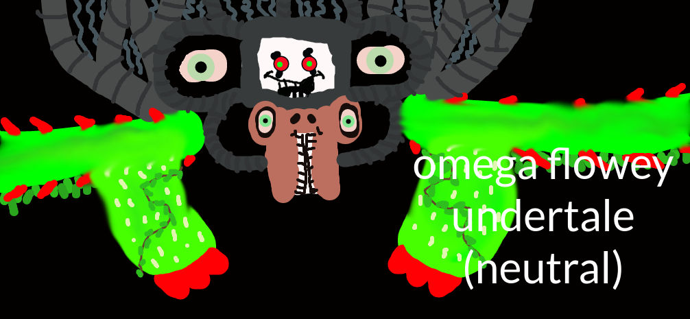 omega flowey (undertale) by superstarminer11 on DeviantArt