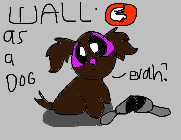 Wall-E as a Dog by Stacey-Ito-9205 on DeviantArt