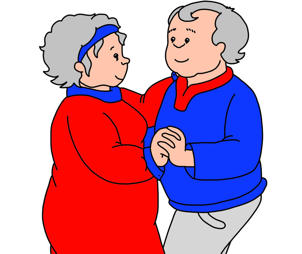 Grandma and Grandpa Doing Their Dance Together by ThomasCarr0806 on ...
