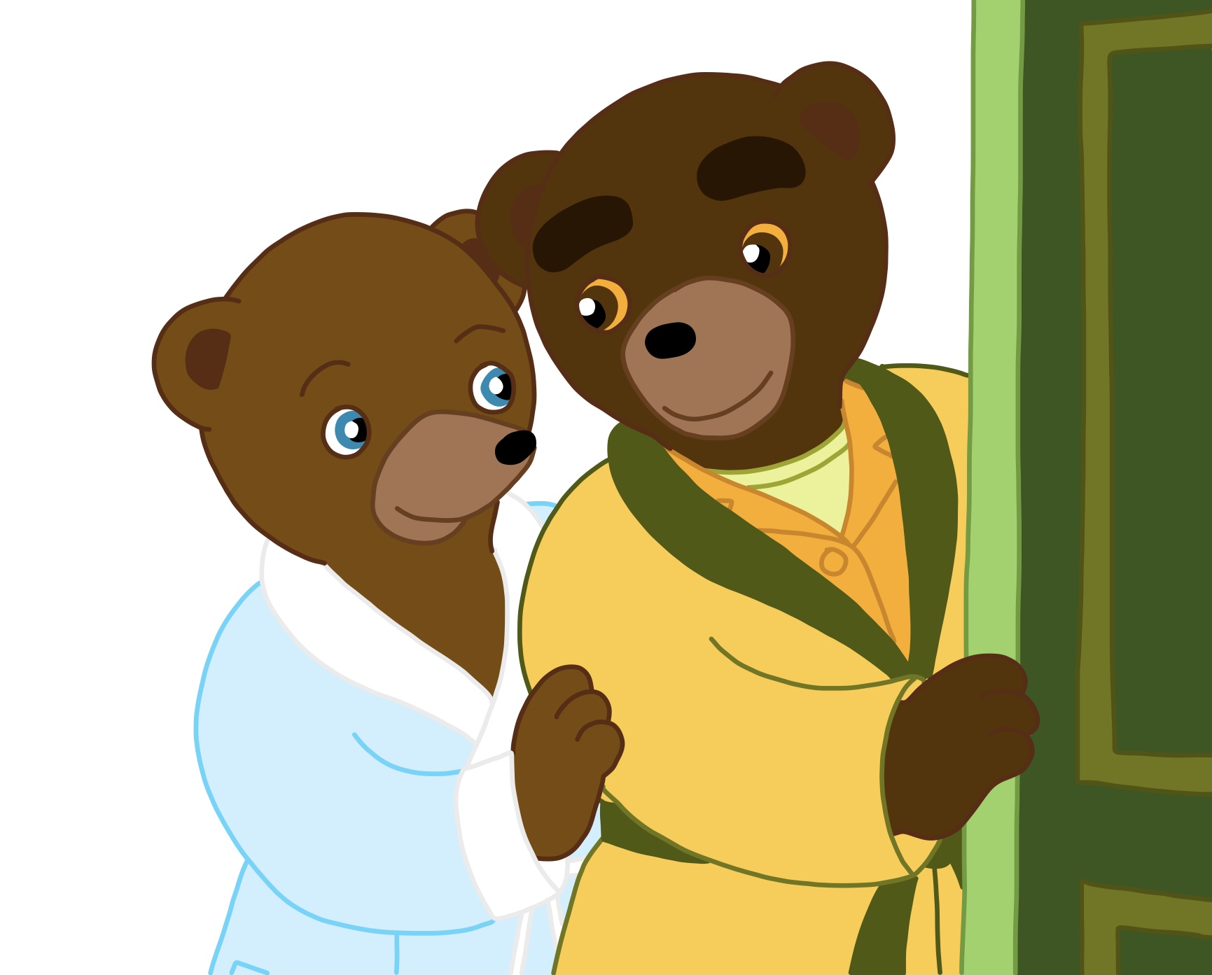 Little Brown Bears Mommy and Daddy In Love by ThomasCarr0806 on DeviantArt