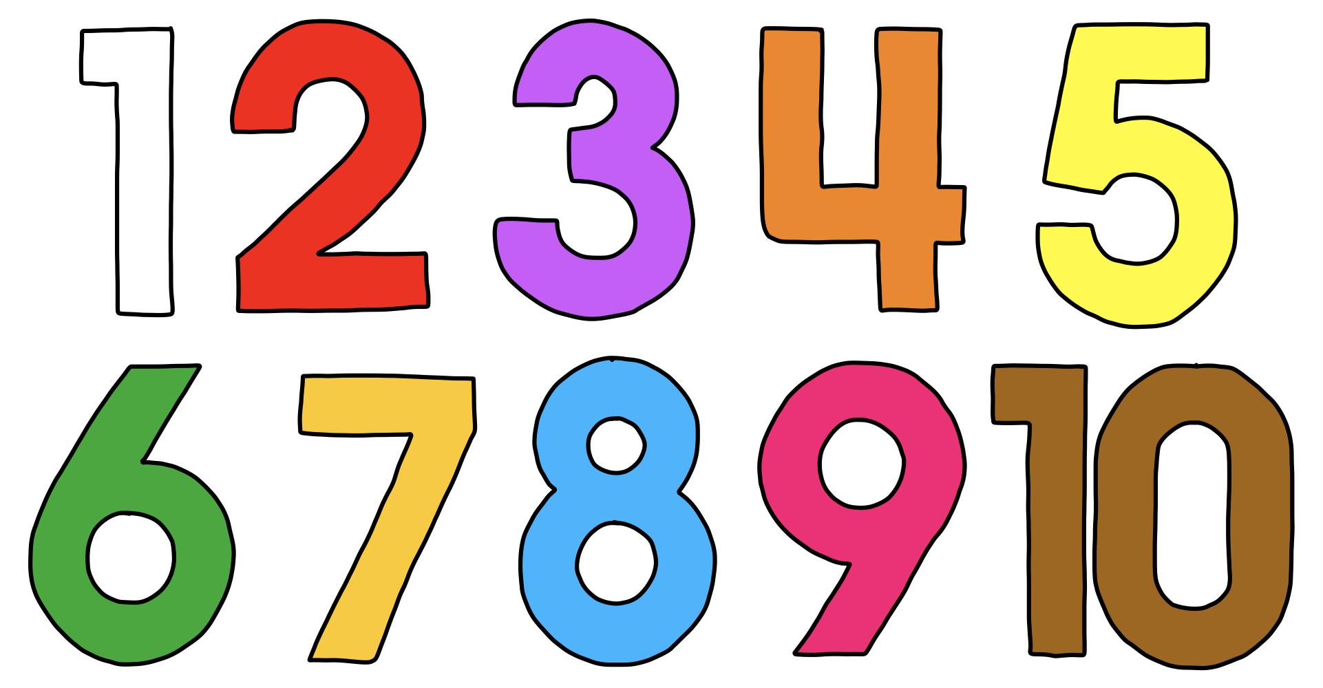 10 Numbers by ThomasCarr0806 on DeviantArt