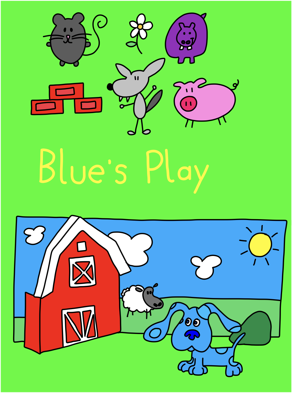 Blues Play VHS Front Cover by ThomasCarr0806 on DeviantArt