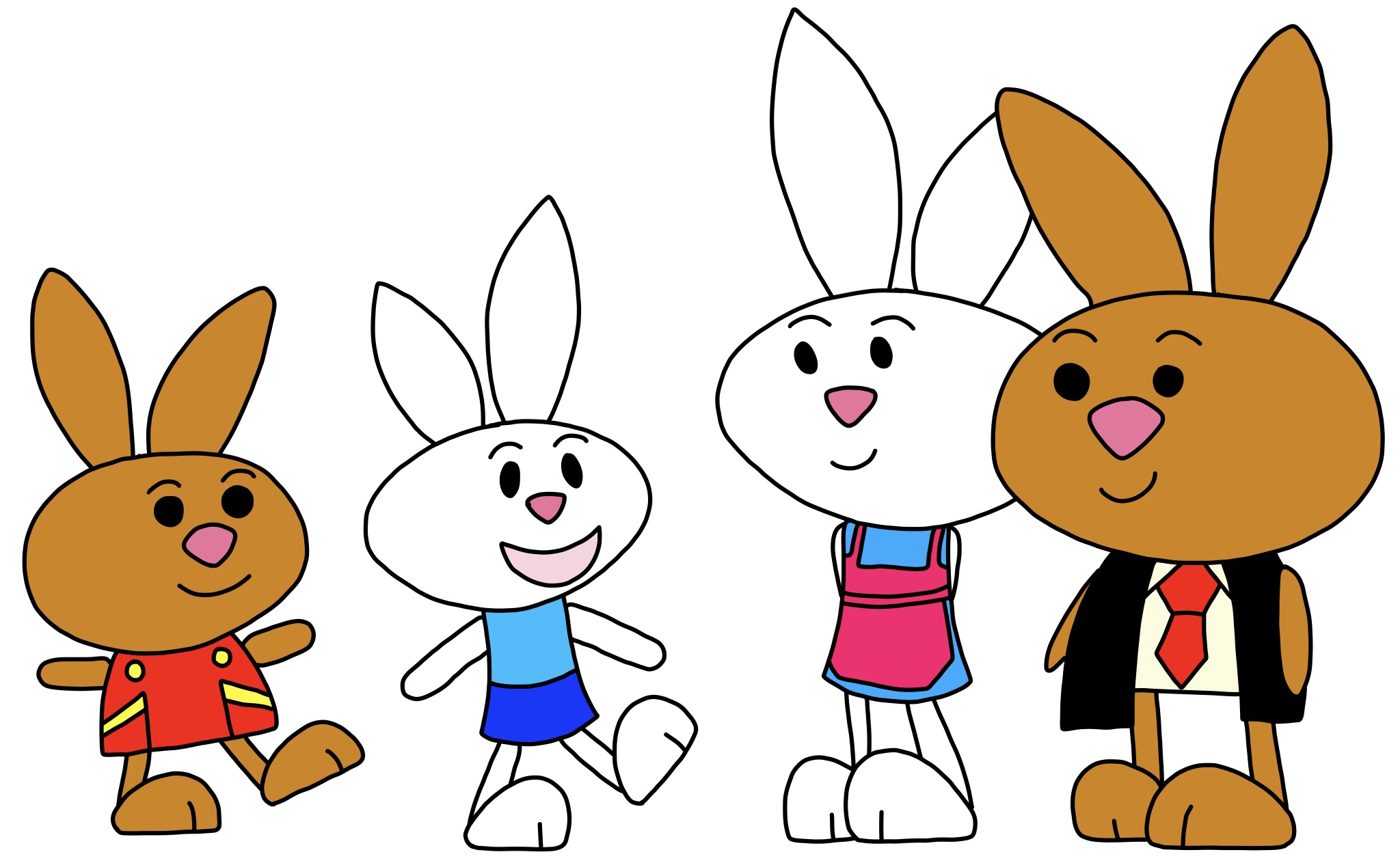 Rebecca and Robbie With Their Parents by ThomasCarr0806 on DeviantArt