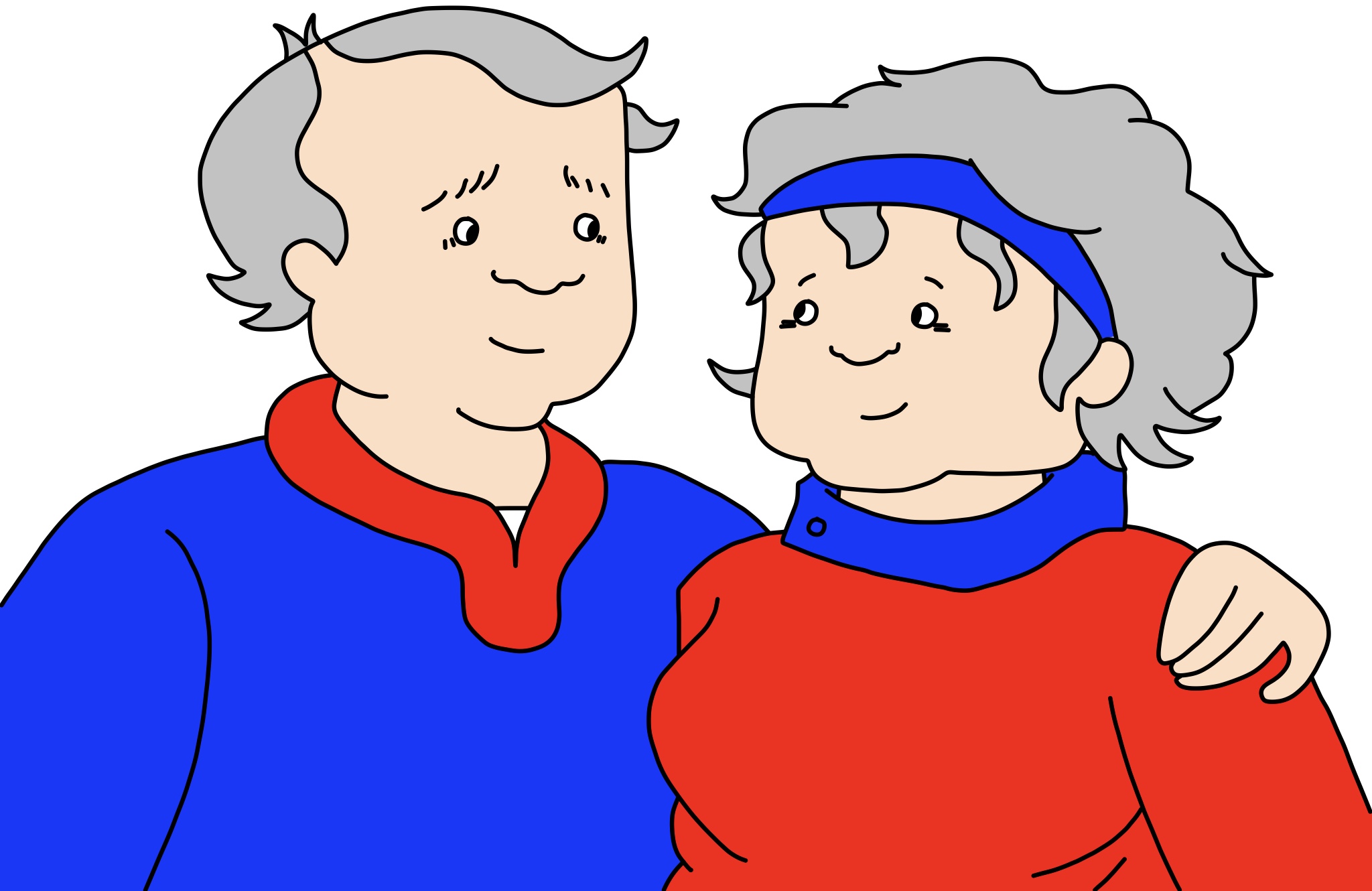 Caillous Grandma and Grandpa Together by ThomasCarr0806 on DeviantArt