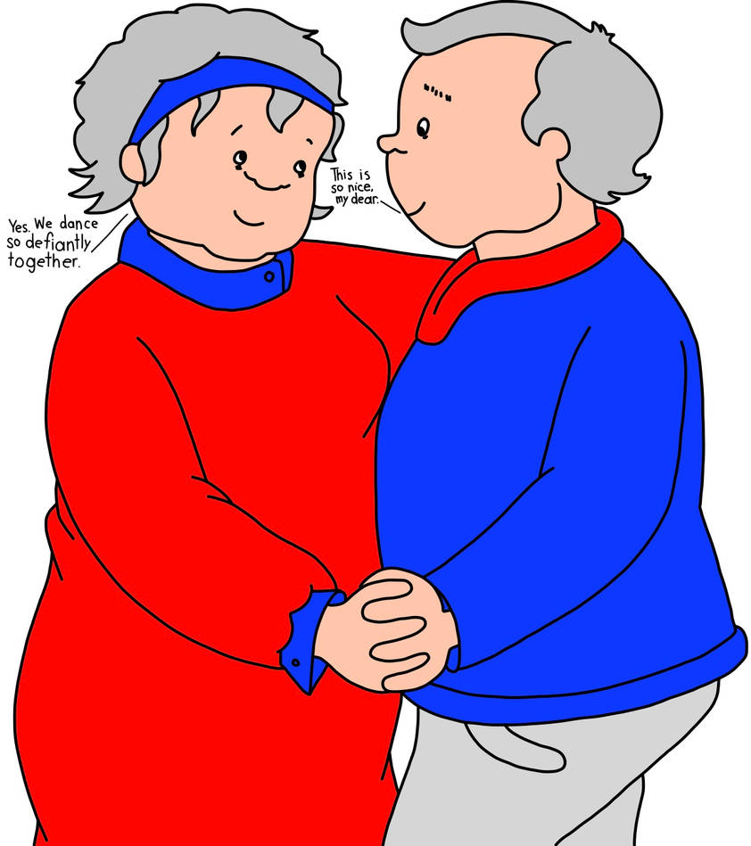 Grandma and Grandpa Dance Defiantly Together by ThomasCarr0806 on ...