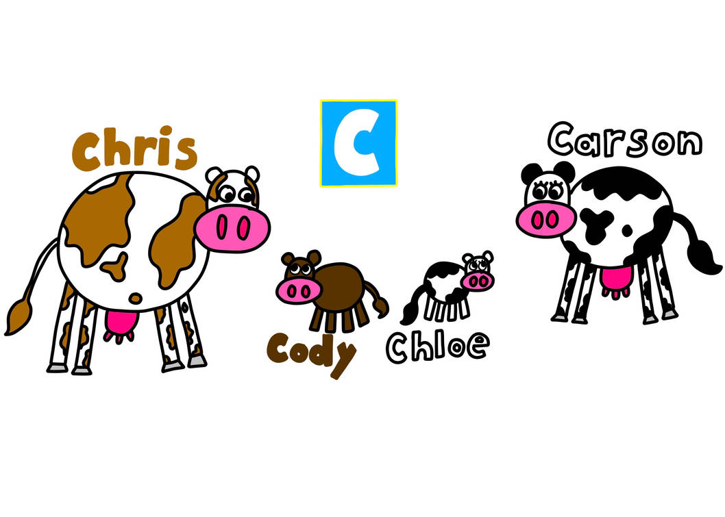 Cow Family by ThomasCarr0806 on DeviantArt