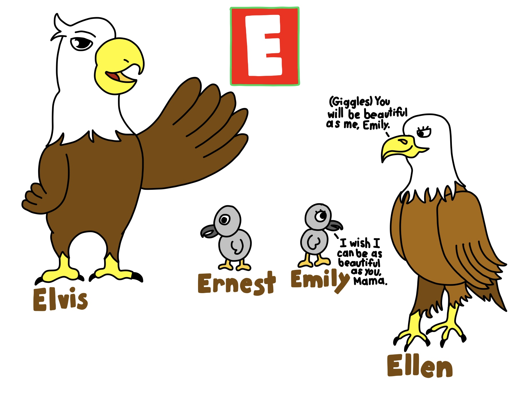 Eagle Family by ThomasCarr0806 on DeviantArt