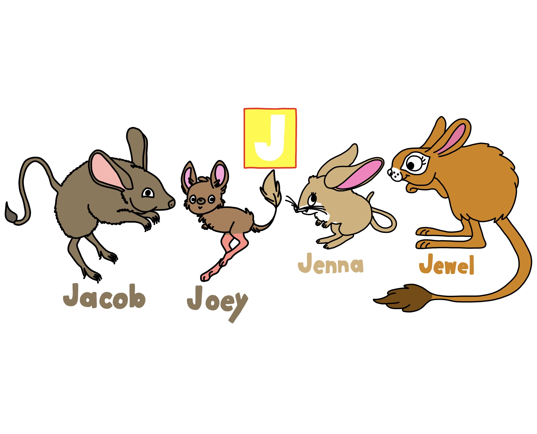 Jerboa Family by ThomasCarr0806 on DeviantArt