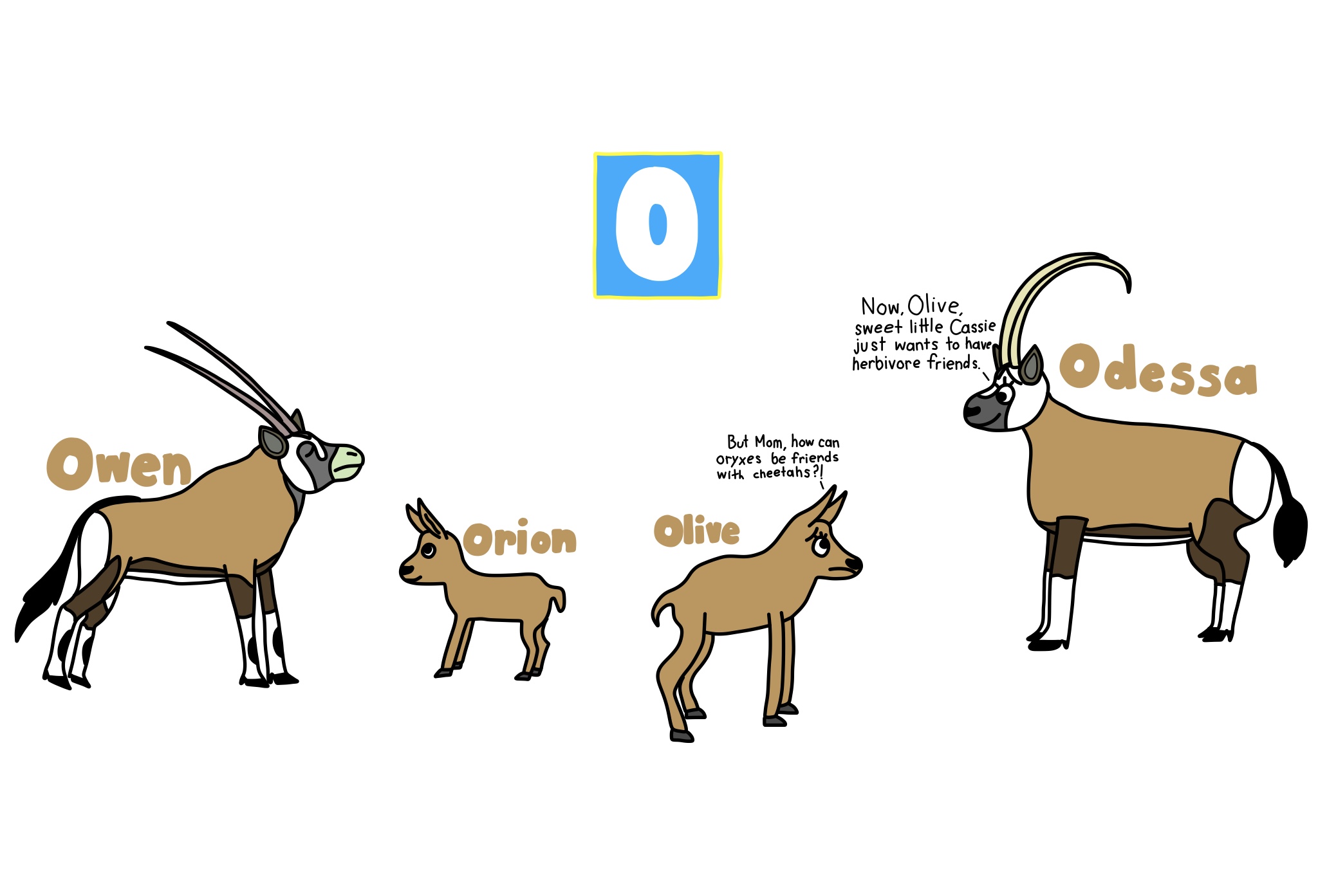 Oryx Family by ThomasCarr0806 on DeviantArt