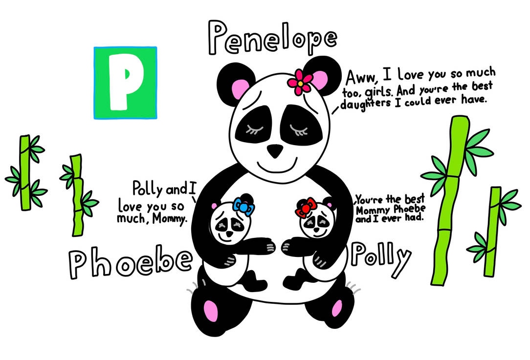 Panda Family by ThomasCarr0806 on DeviantArt
