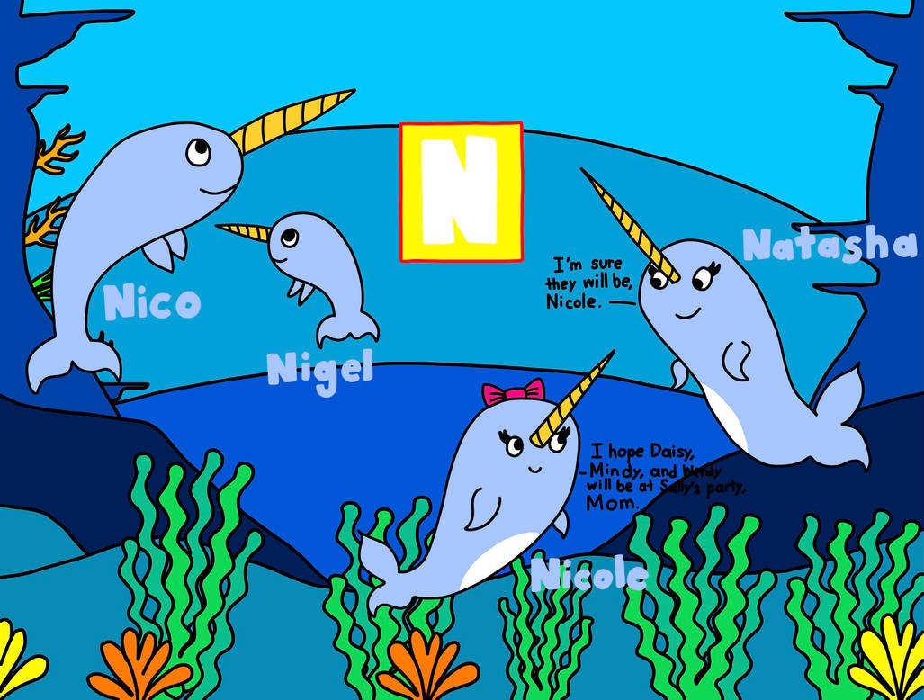 Narwhal Family by ThomasCarr0806 on DeviantArt