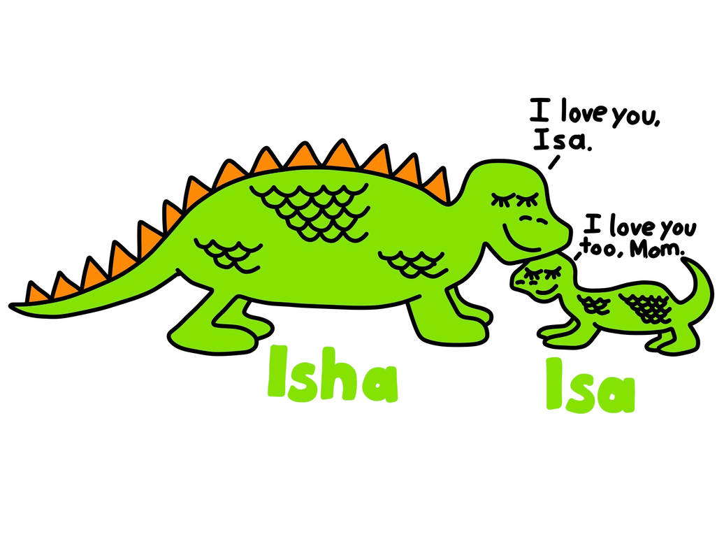 Isha and Isa Iguana by ThomasCarr0806 on DeviantArt