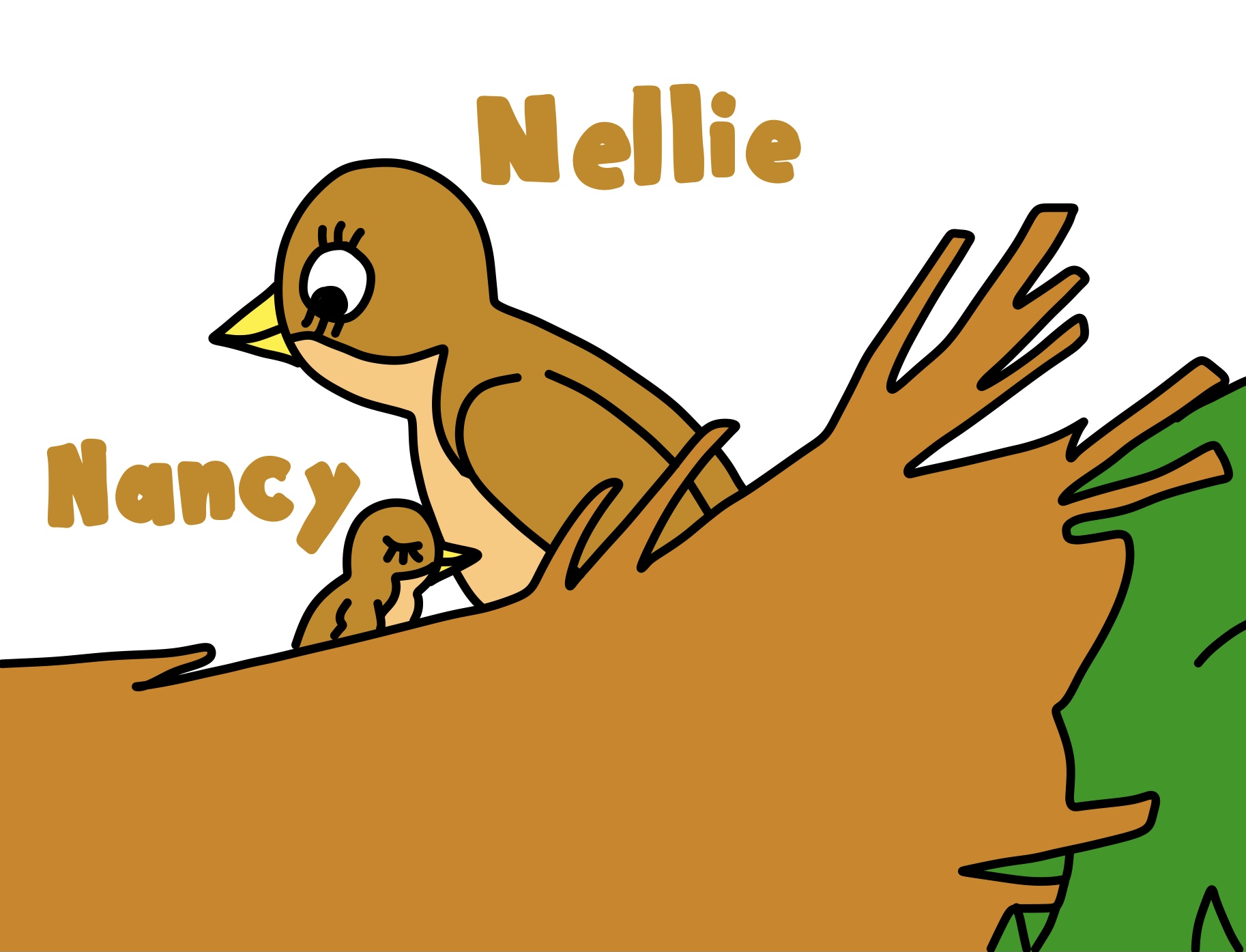 Nancy and Nellie Nightingale by ThomasCarr0806 on DeviantArt