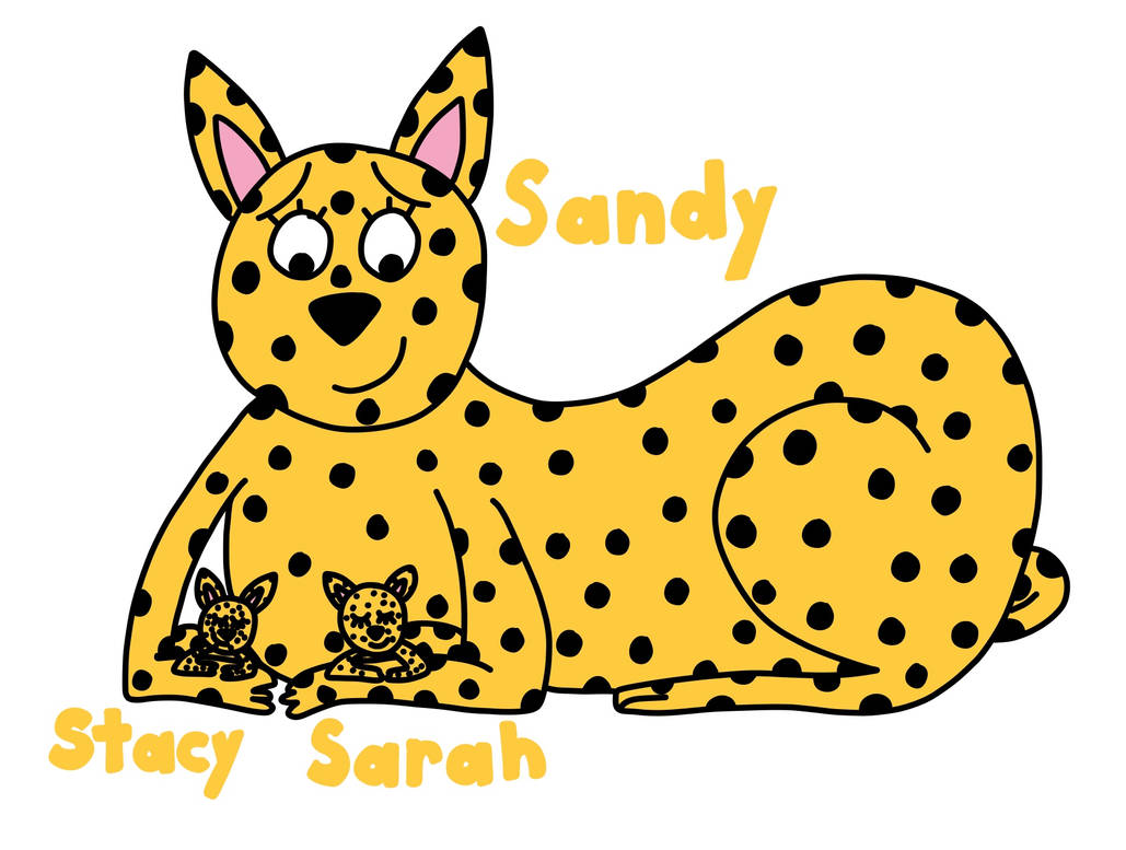 Stacy, Sarah, and Sandy Serval by ThomasCarr0806 on DeviantArt
