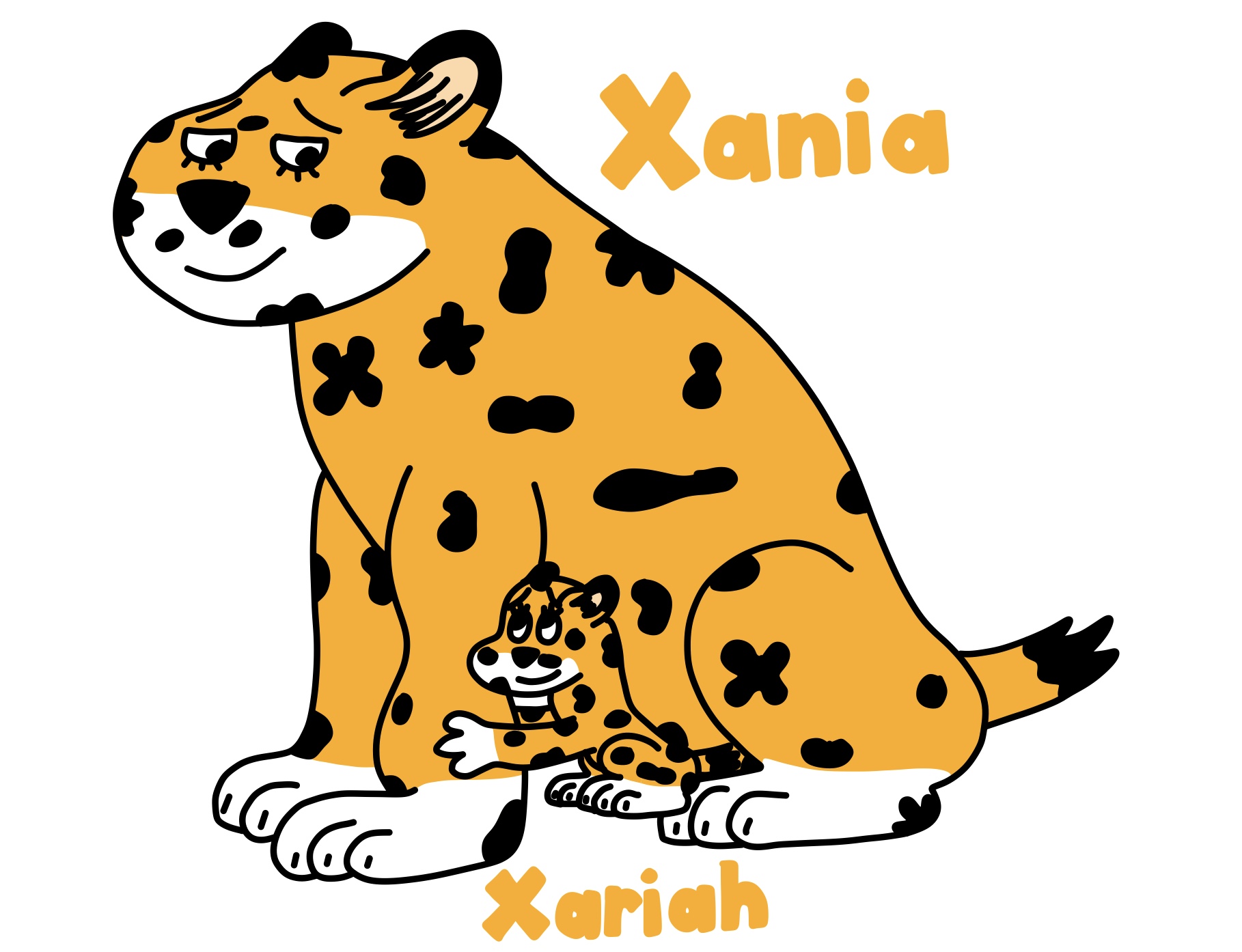 Xania and Xariah Xenosmilus by ThomasCarr0806 on DeviantArt