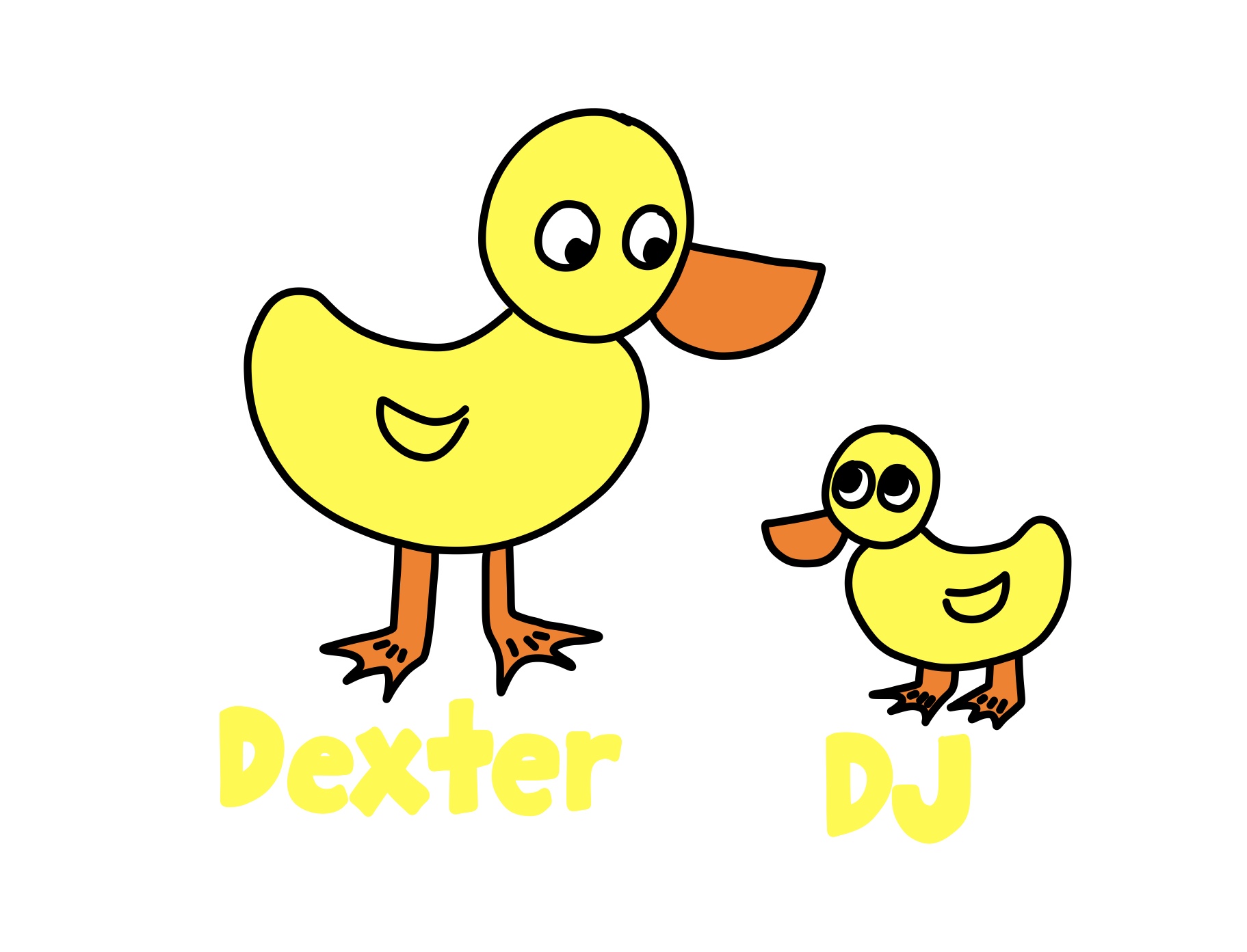Dexter and DJ Duck by ThomasCarr0806 on DeviantArt