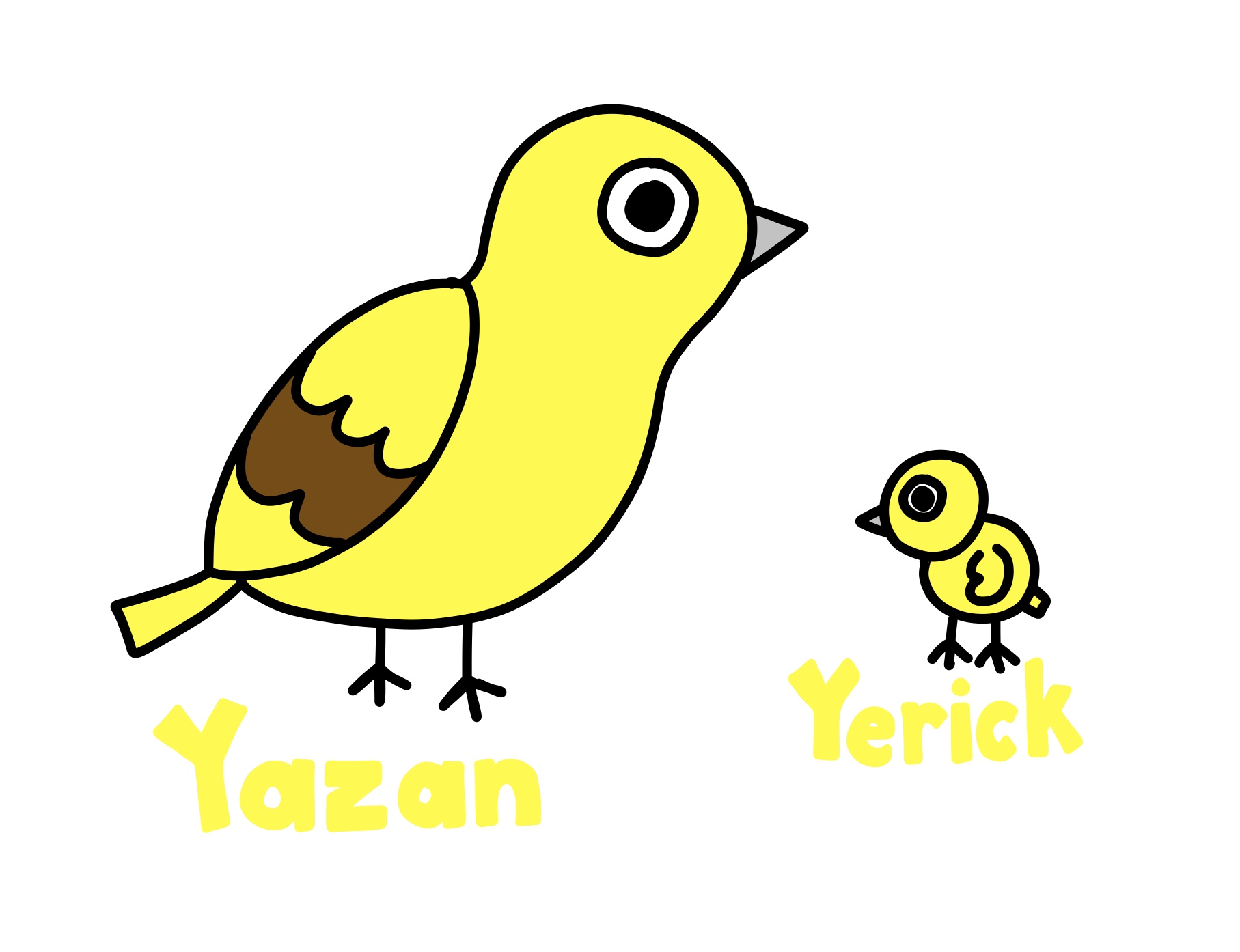 Yazan and Yerick Yellowhammer by ThomasCarr0806 on DeviantArt