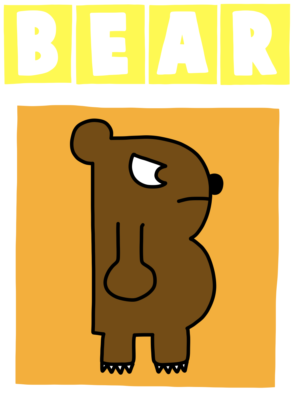 B is for Bear by ThomasCarr0806 on DeviantArt