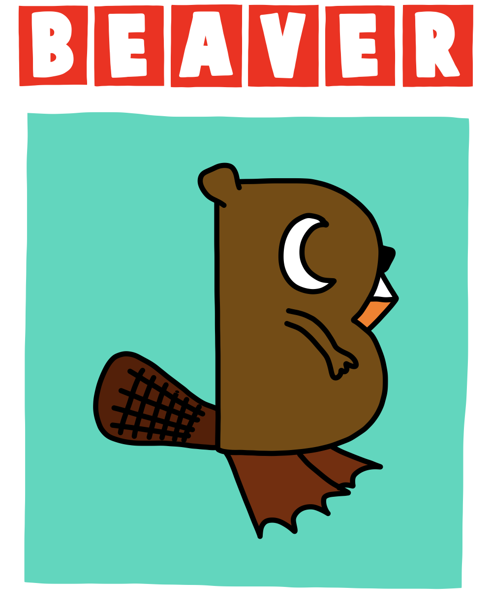 B is for Beaver by ThomasCarr0806 on DeviantArt