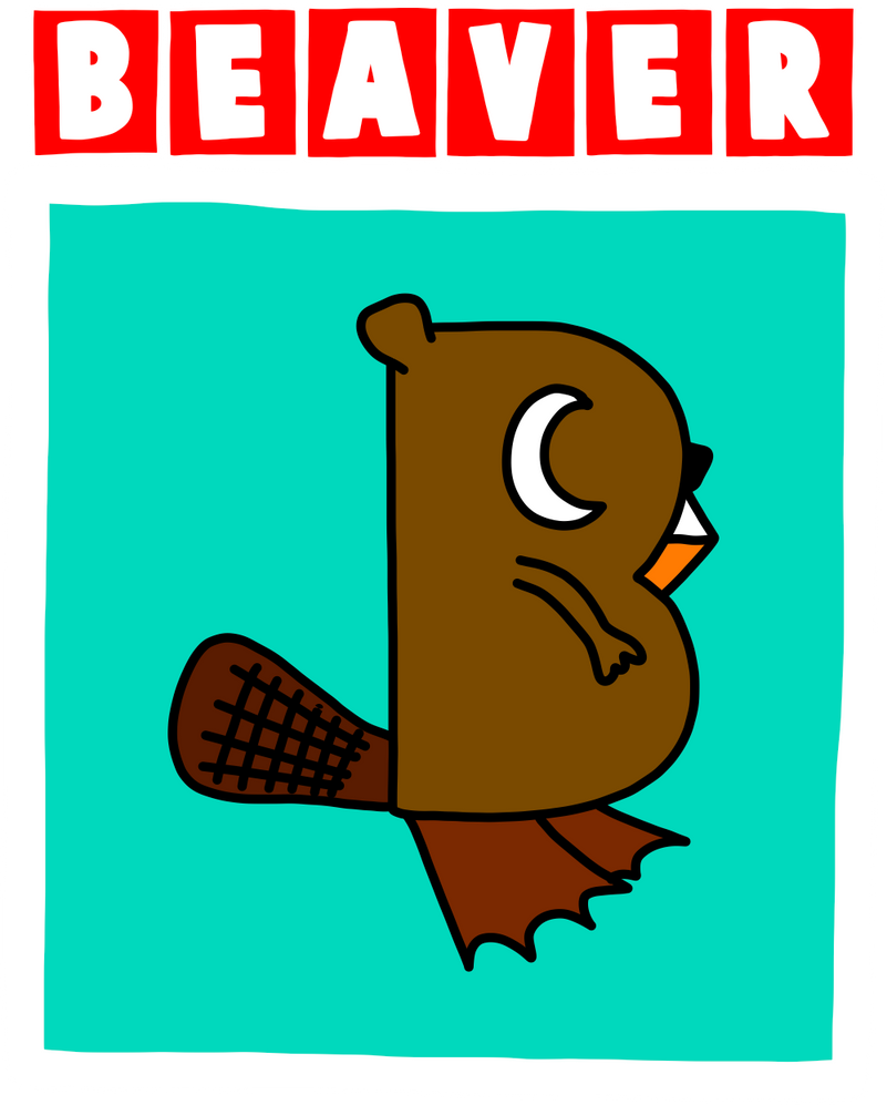 B is for Beaver by ThomasCarr0806 on DeviantArt