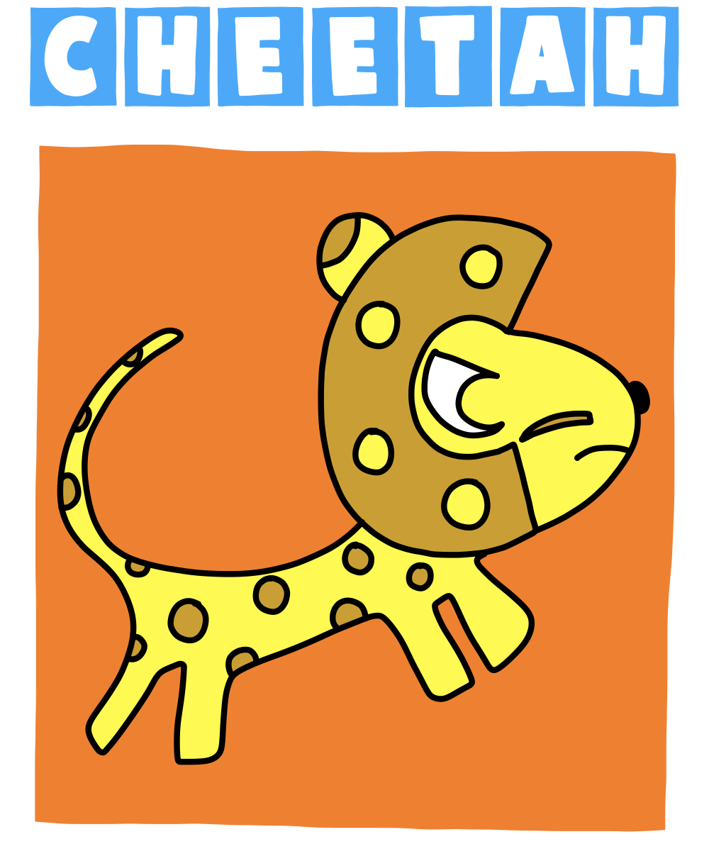 C is for Cheetah by Zoboomafo on DeviantArt