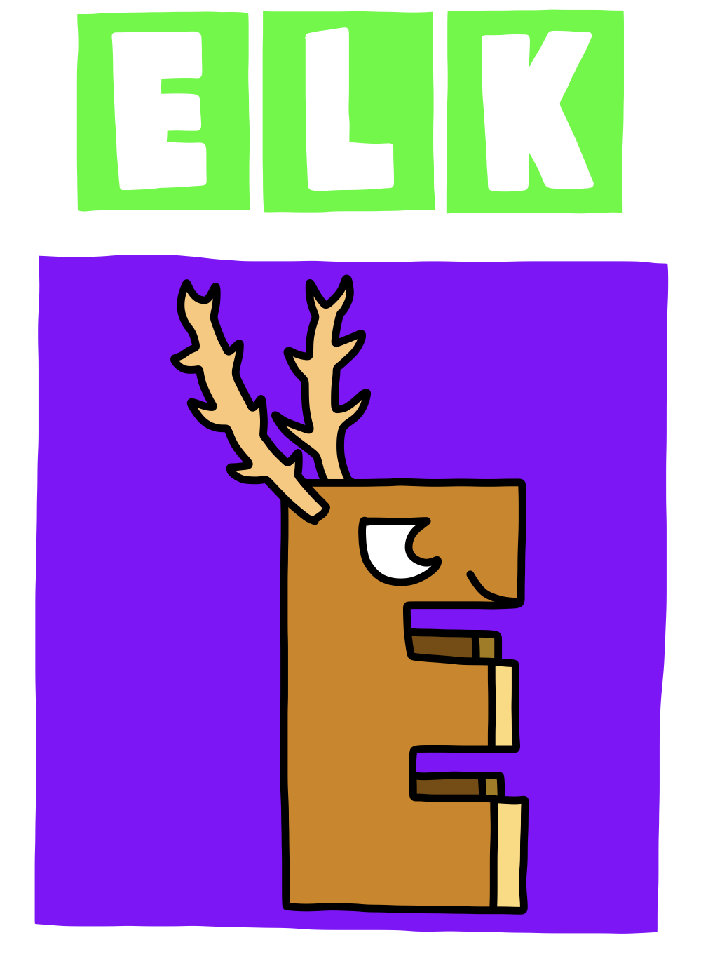 E is for Elk by ThomasCarr0806 on DeviantArt