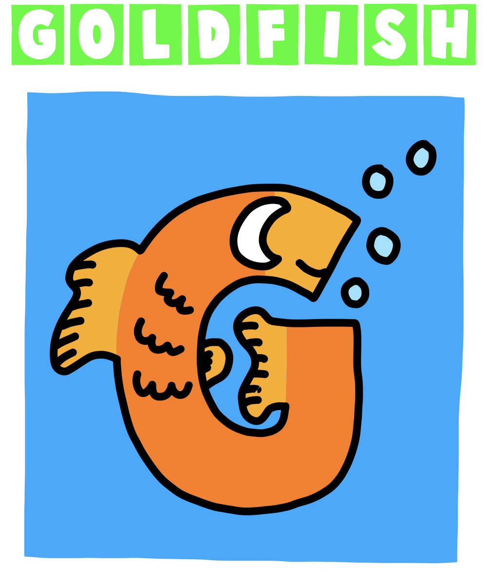 G is for Goldfish by ThomasCarr0806 on DeviantArt