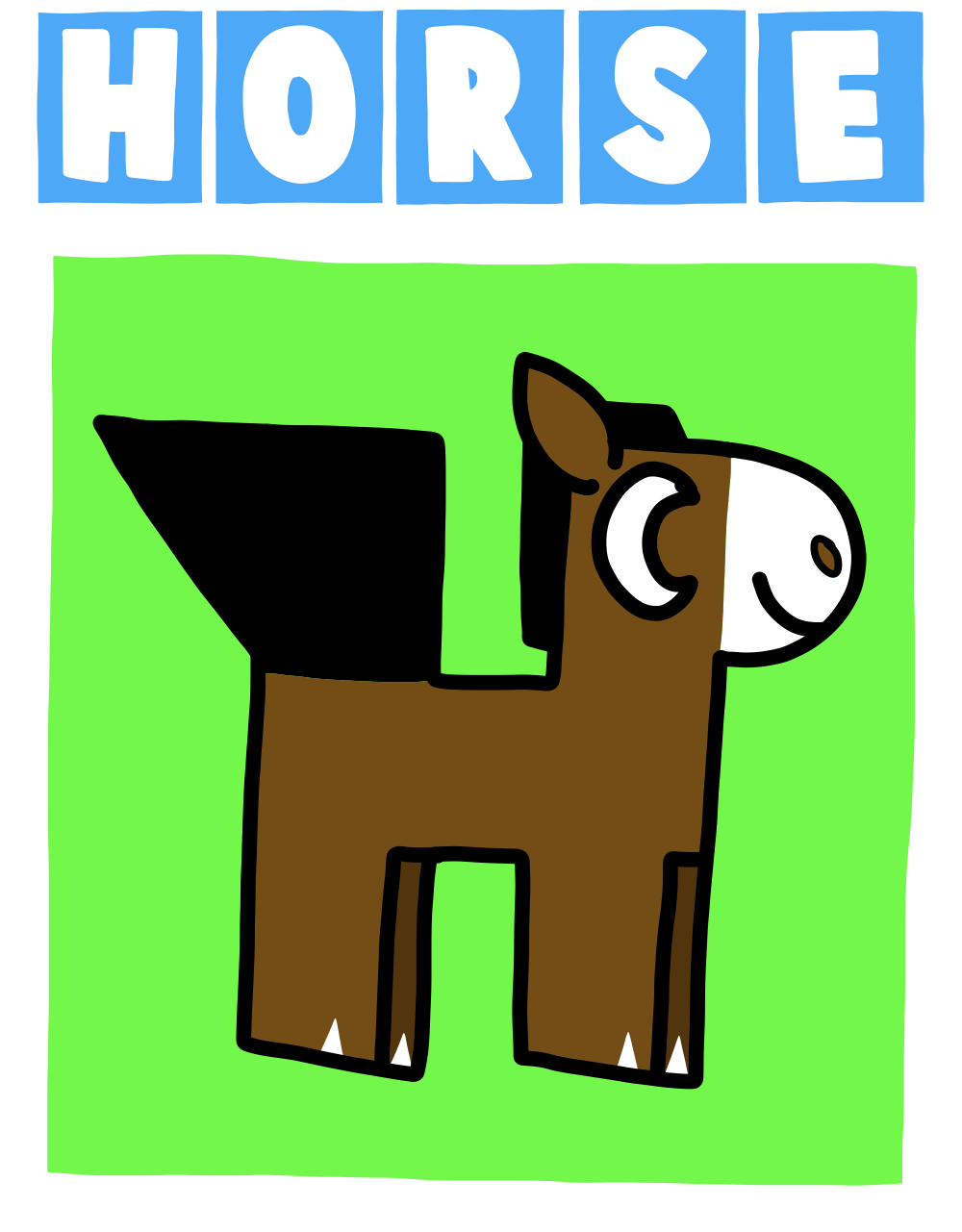 H is for Horse by ThomasCarr0806 on DeviantArt