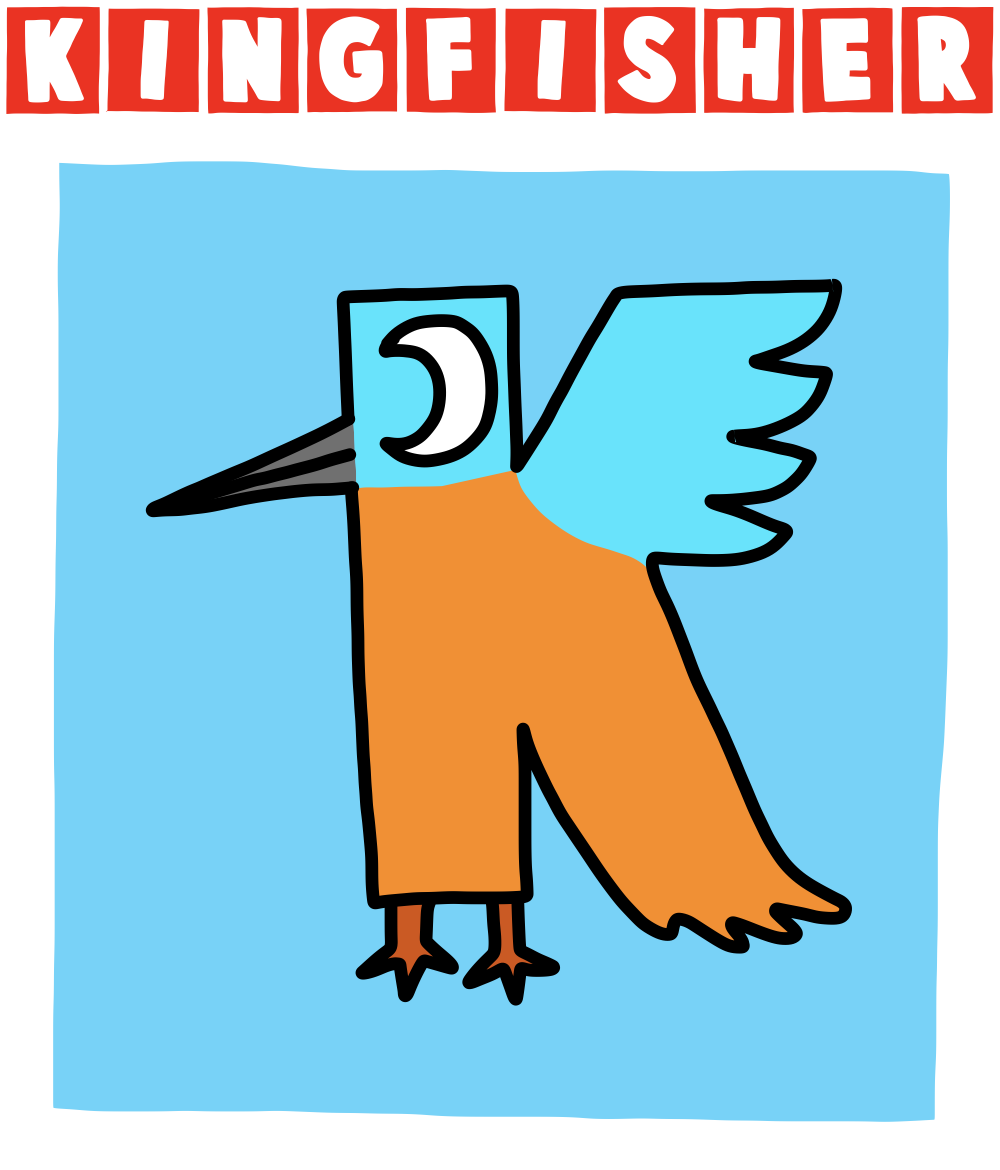 K is for Kingfisher by ThomasCarr0806 on DeviantArt