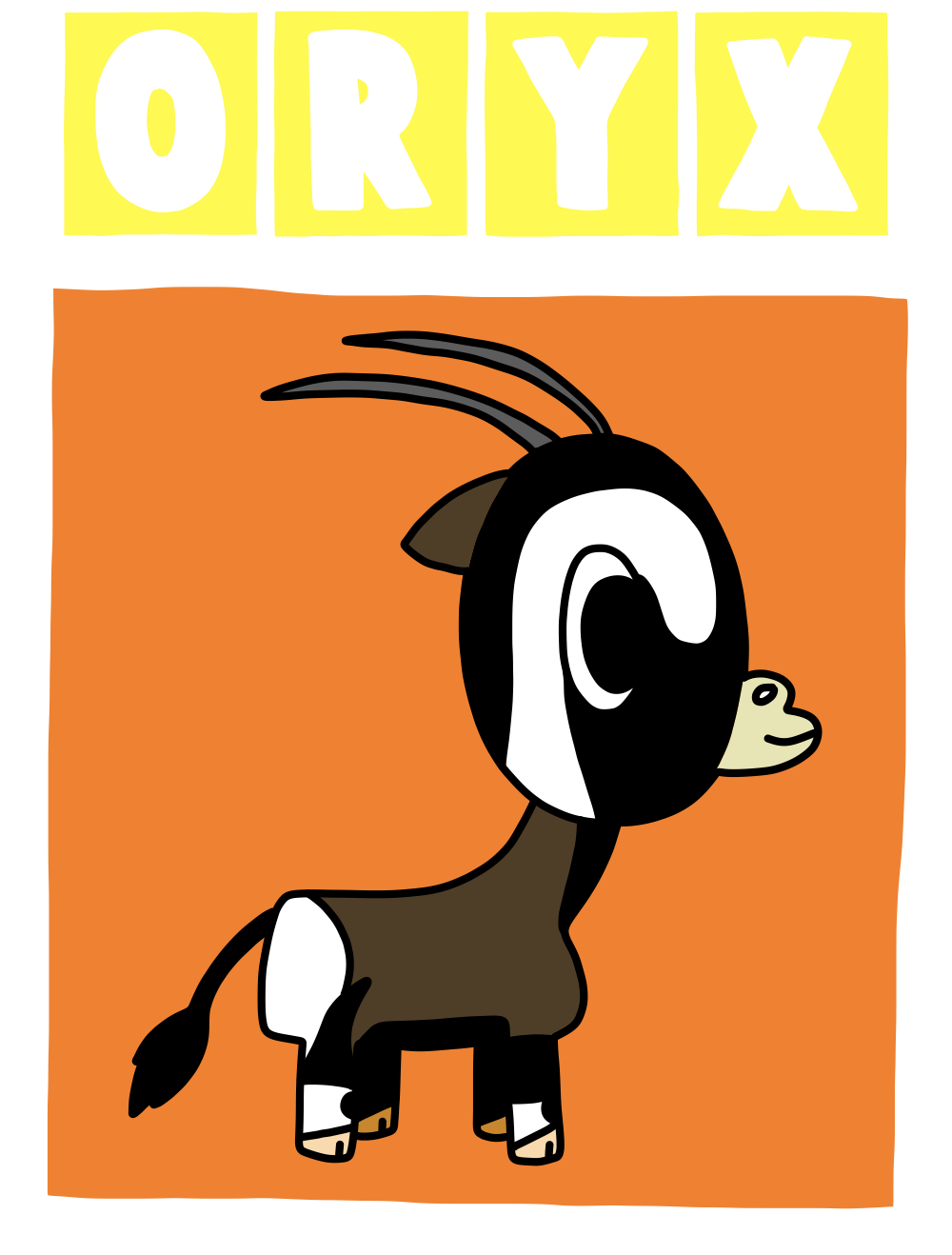 O is for Oryx by ThomasCarr0806 on DeviantArt