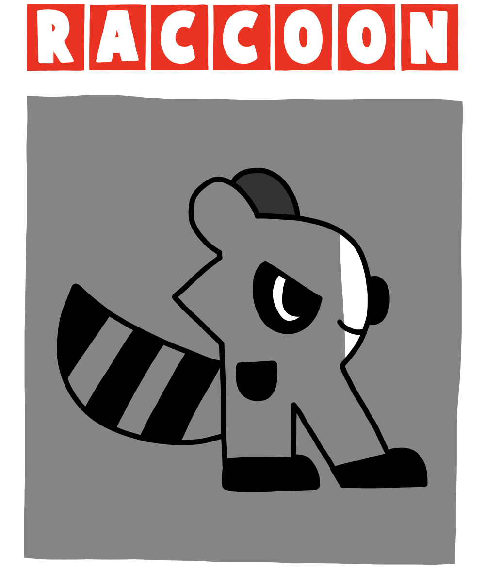 R is for Raccoon by ThomasCarr0806 on DeviantArt