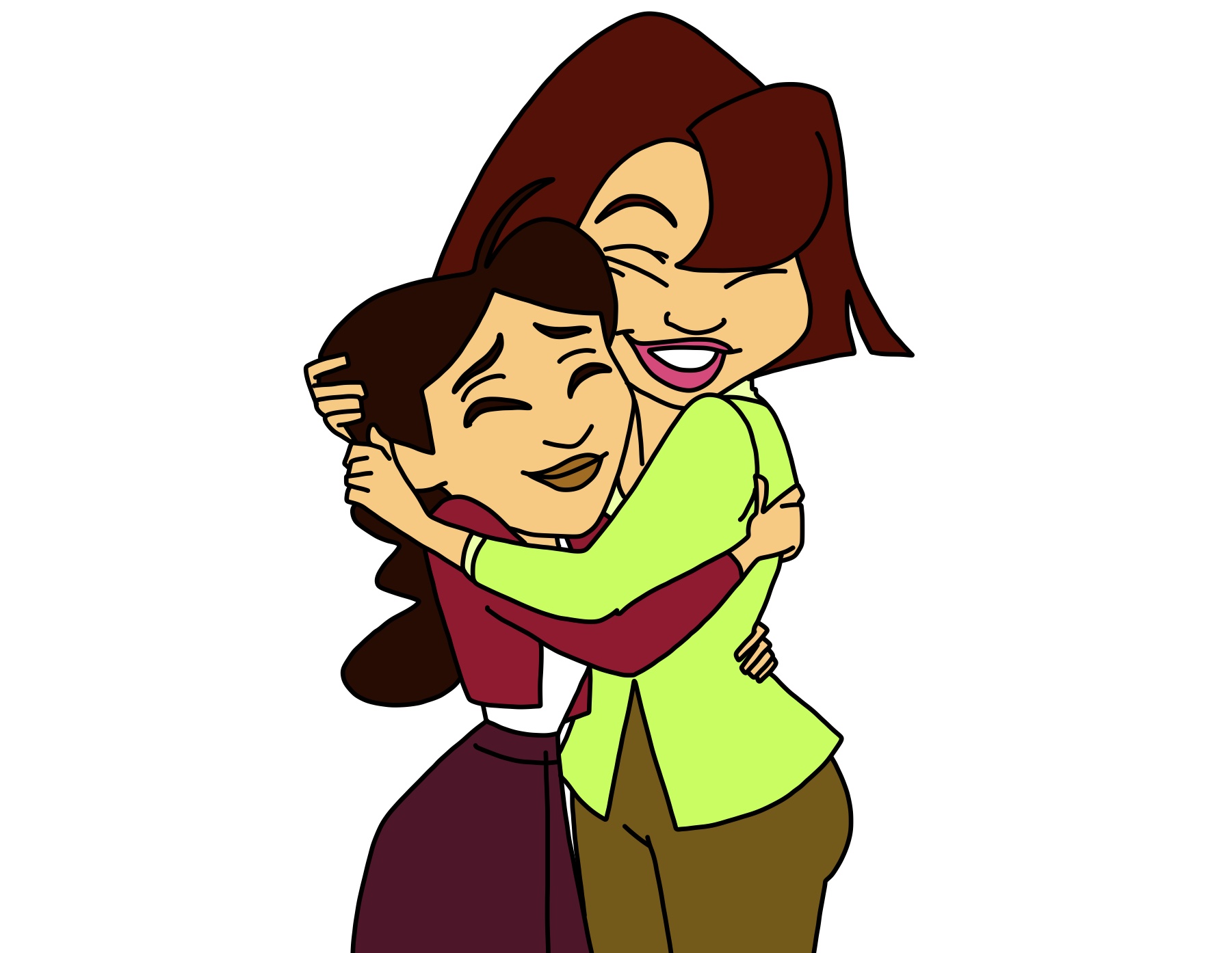 Penny and Her Mama Give Each Other A Big Hug by ThomasCarr0806 on ...