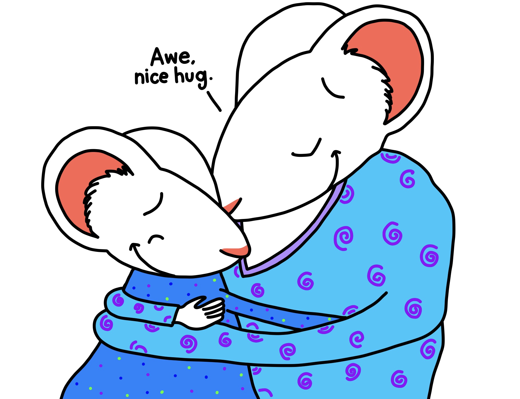 Lilly Gives Her Mama A Nice Hug by ThomasCarr0806 on DeviantArt