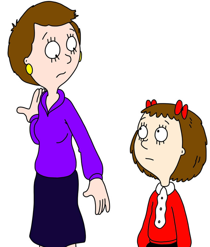 Mona and Her Mom Concerned by ThomasCarr0806 on DeviantArt