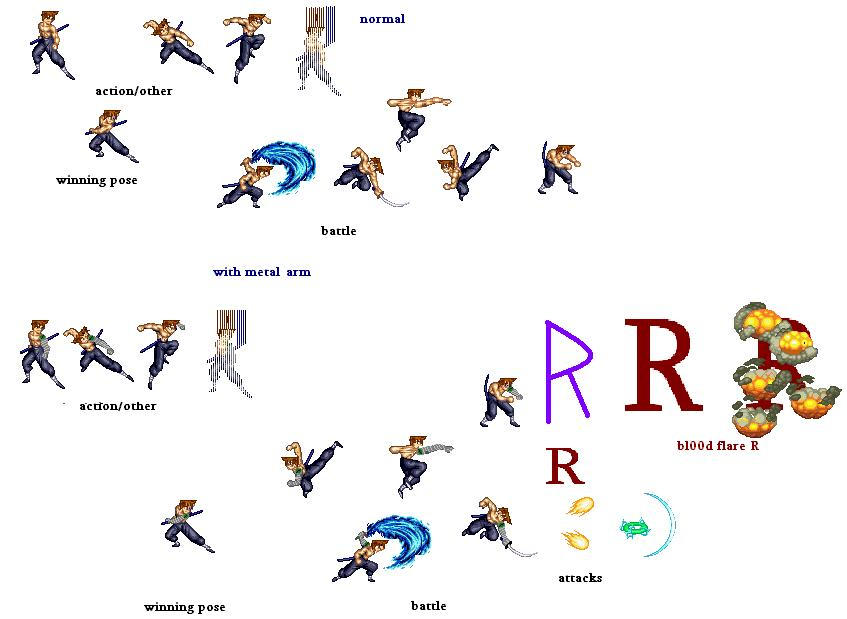 Fred Reporto Sprites by immortalsnipes43 on DeviantArt