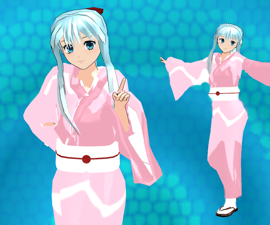 MMD Newcomer: Botan by PeonyRose100 on DeviantArt