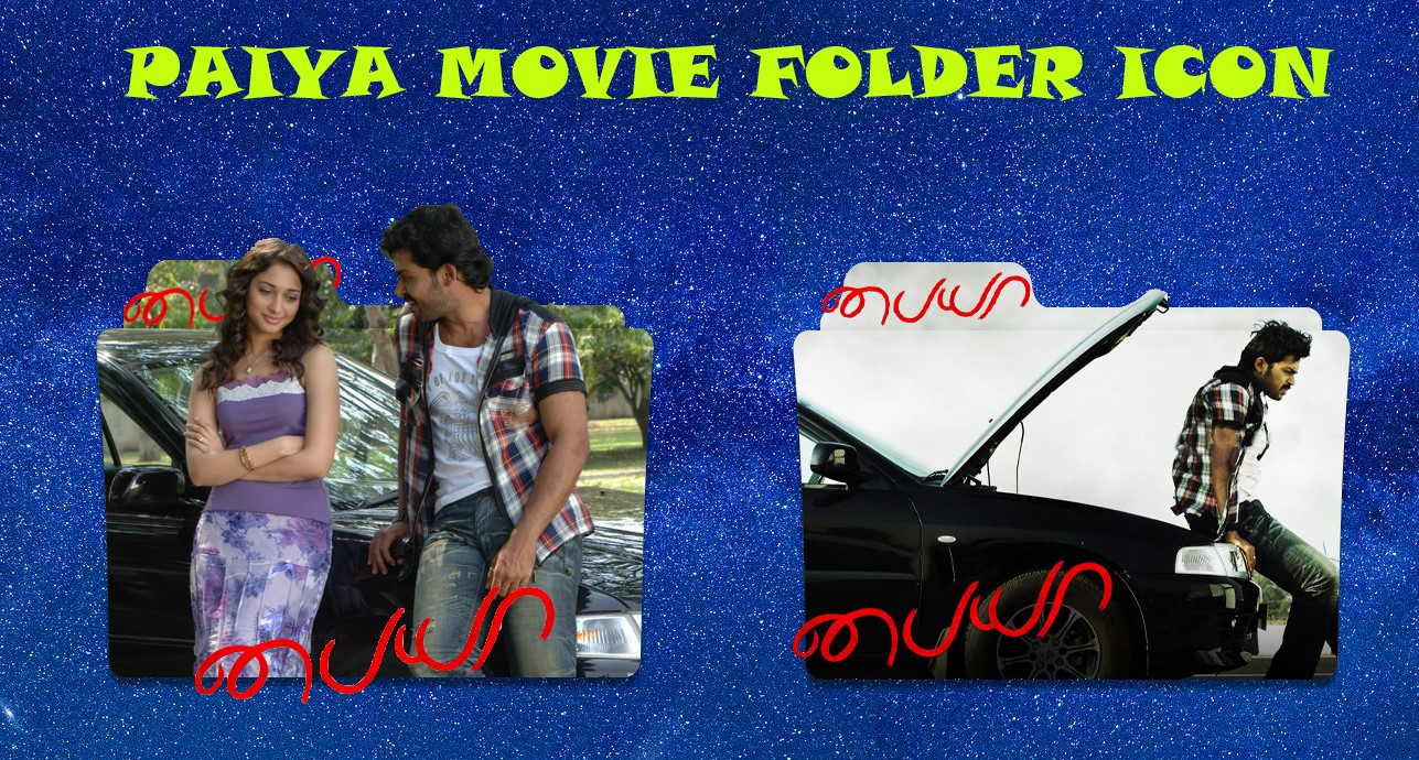 Paiya movie folder icons by Shiva74482 on DeviantArt