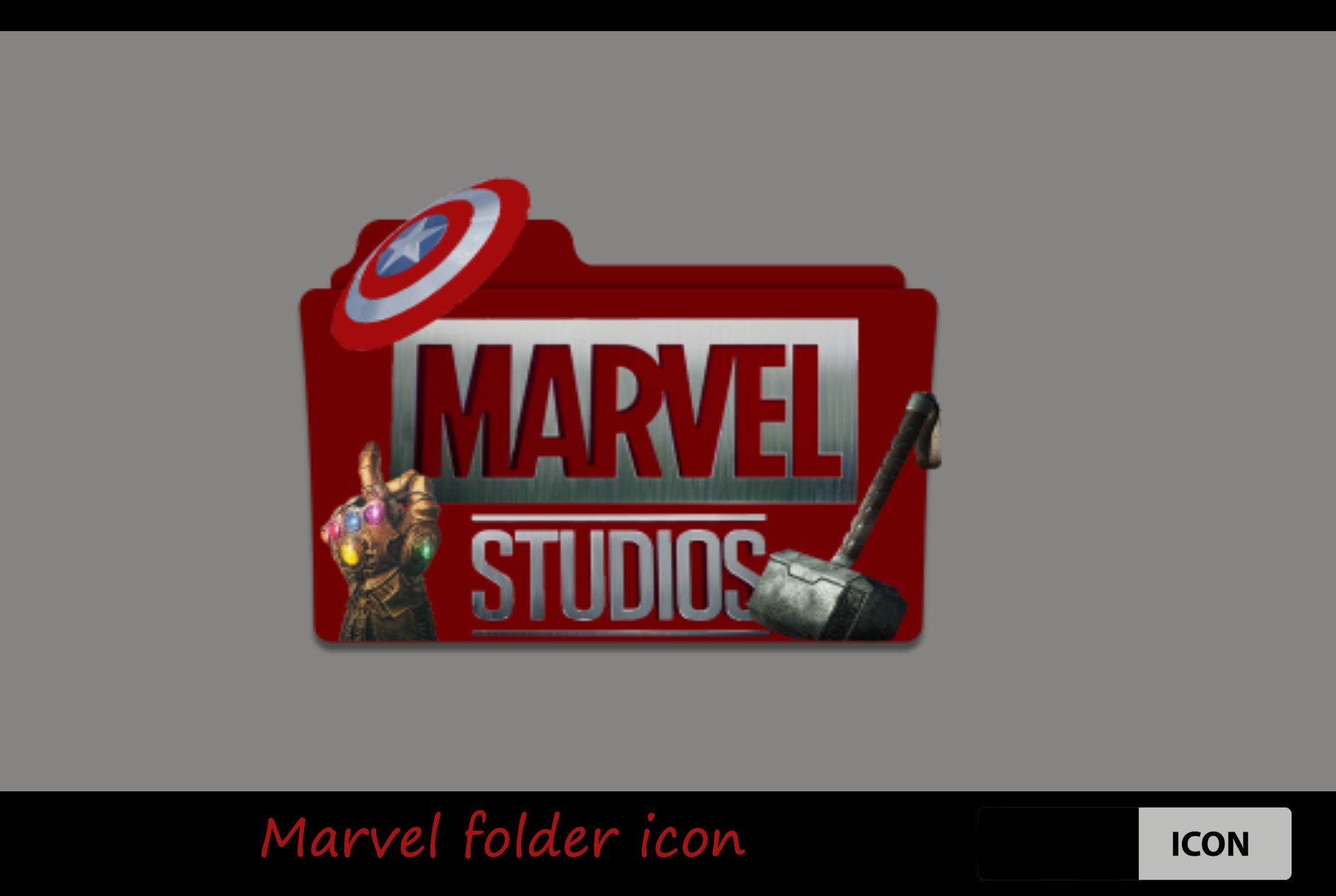 Marvel folder icon by Shiva74482 on DeviantArt