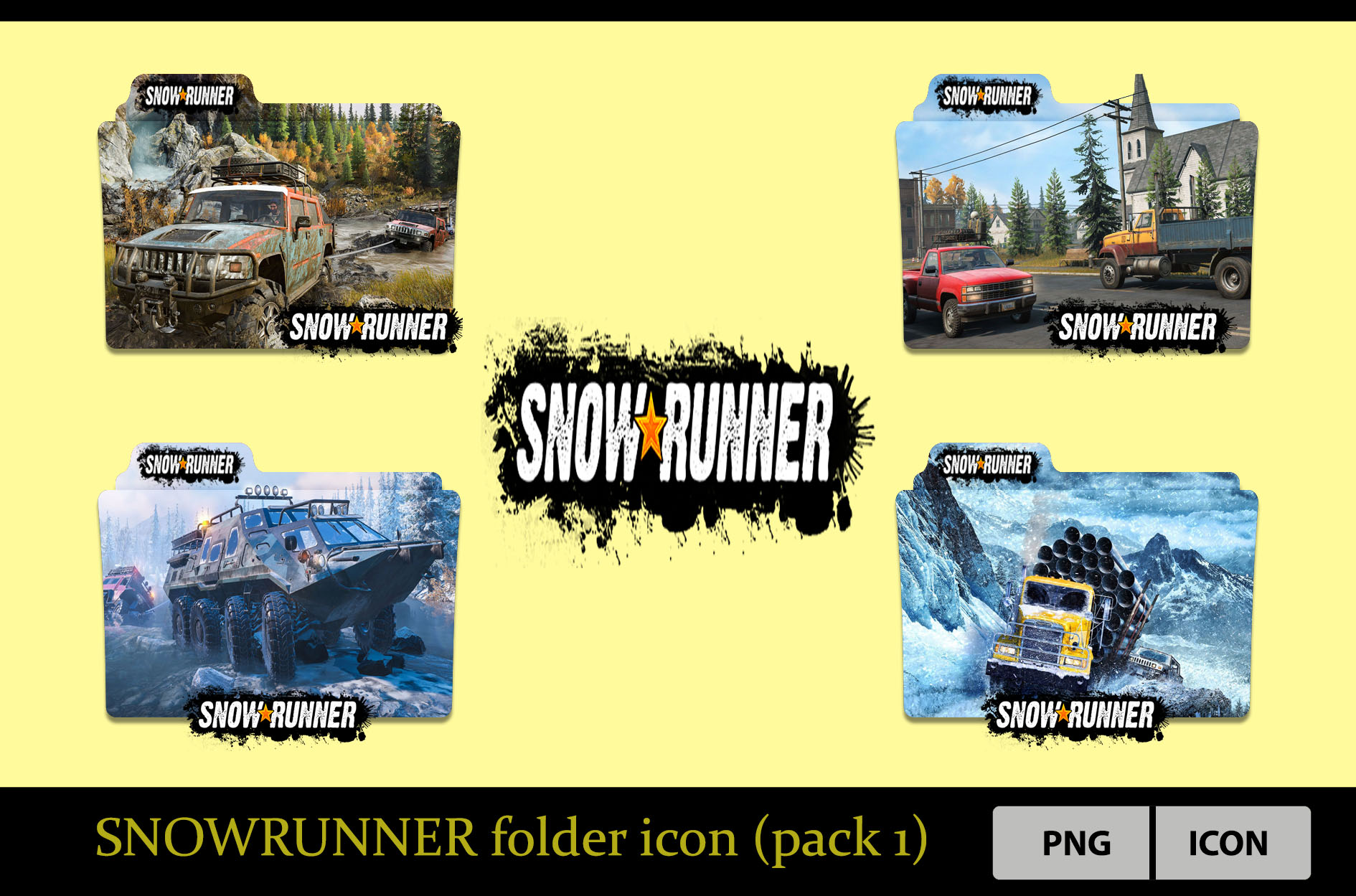 Snowrunner (pack 1) by Shiva74482 on DeviantArt