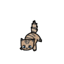 Shimeji cat *better by Zomb-Is-British on DeviantArt