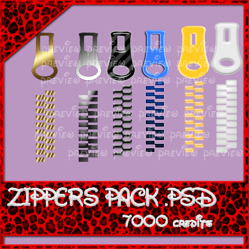 Zippers pack PSD by EowynGraphics on DeviantArt